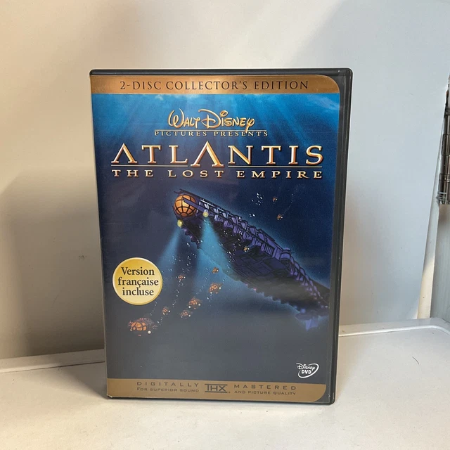 Atlantis The Lost Empire Collectors Edition Dvd 2001 Region 1 Disney £