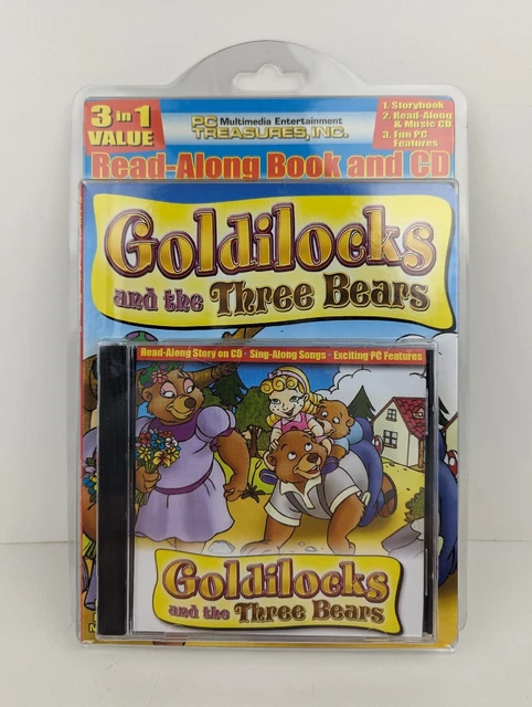 GOLDILOCKS AND THE Three Bears Read Along Book and CD 2007 Classic ...
