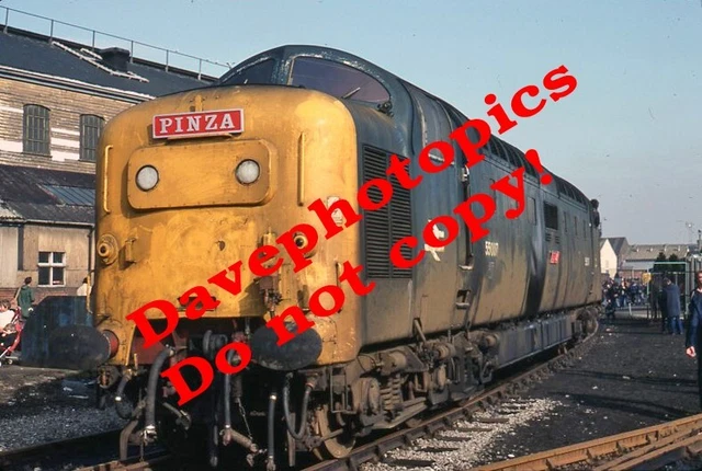 ORIGINAL 35MM Slide Railway Diesel /Steam 55007 @ Doncaster Works Mar ...