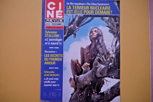 CINÉ TÉLÉ REVUE N ° 15 , 1979 , Laura gemser , stallone , jackson EUR 10,00 - PicClick FR