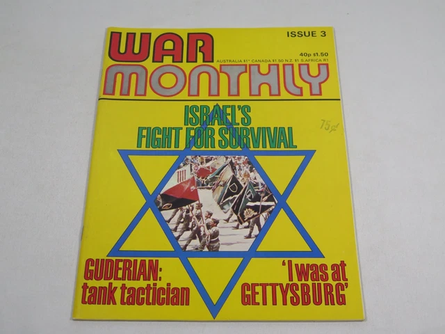 WAR MONTHLY MAGAZINE Issue 3 June 1974 £4.73 - PicClick UK