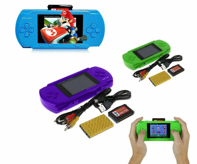 CONSOLE PORTATILE PVP Station Giochi Videogioco Display Lcd 2,7 9000 ...