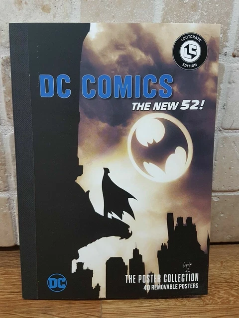 DC COMICS NEW 52 Poster Collection - 40 Removable Posters - Loot Crate ...