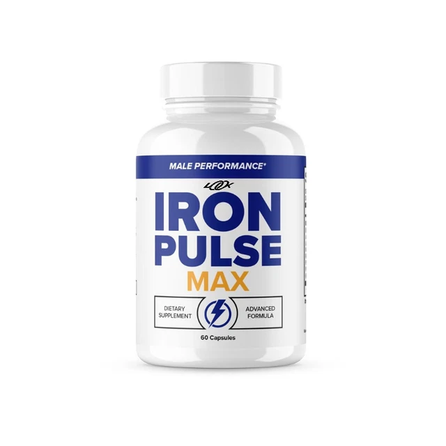IRON PULSE MAX Capsules Male Vitality and Performance Pills (60 ...