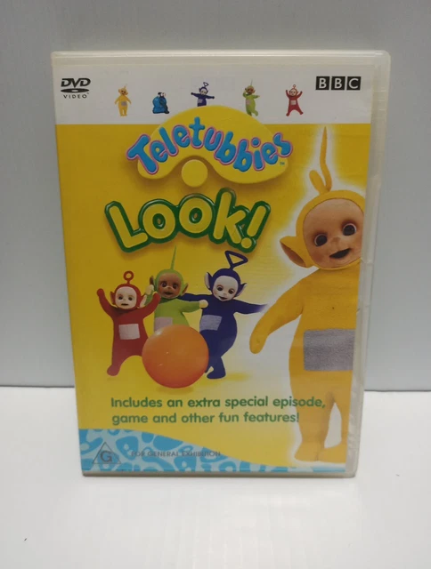 TELETUBBIES LOOK! DVD Abc Dvd Childrens Tv Series Rare Region 4 Bbc ...