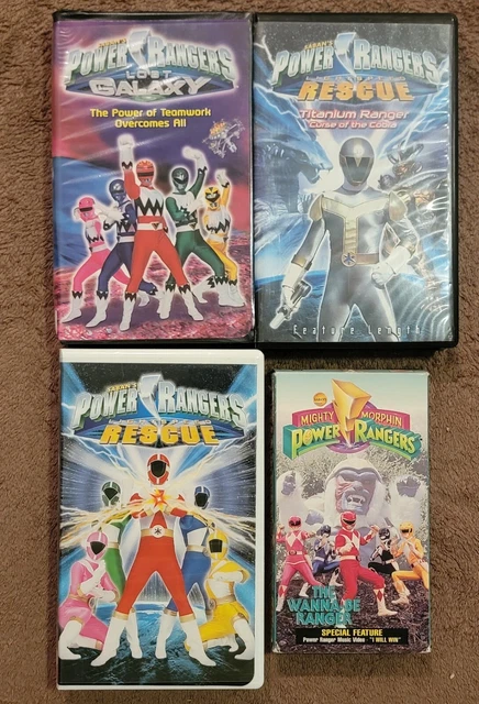 VINTAGE MIGHTY MORPHIN Power Rangers VHS Lot - 1994 To 2000 £7.62 ...