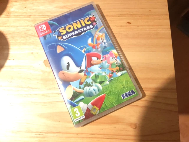 SONIC SUPERSTARS THE Hedgehog Tails Knuckles Nintendo Switch 2D ...