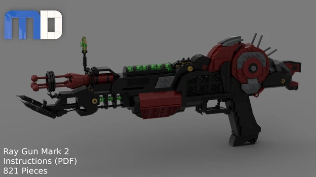 LEGO® RAY GUN Mark 2 MOC - Digital Instructions only (PDF) ! EUR 8,56 ...