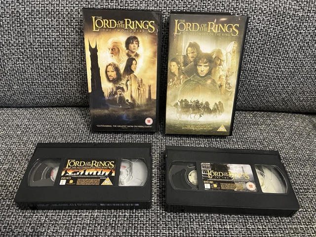 LORD OF THE Rings Two Vhs Video Tape Bundle Two Towers, Fellowship Of ...