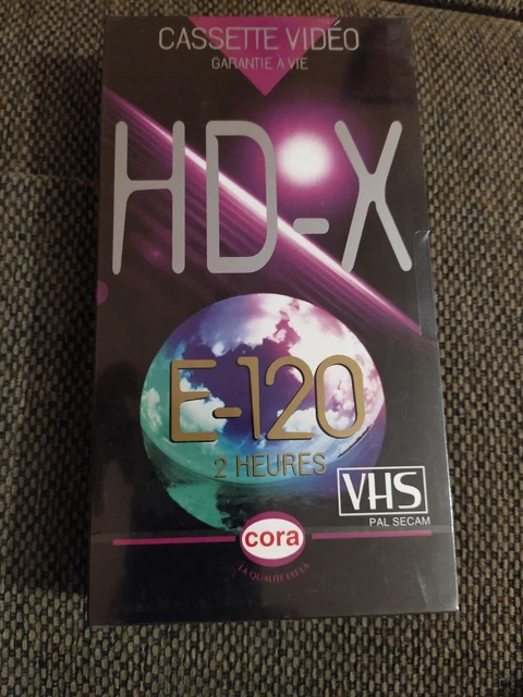 VHS - CASSETTE Video / VHS - Vierge - E120 - HD-X - Neuve - Sous blister EUR 3,00 - PicClick FR