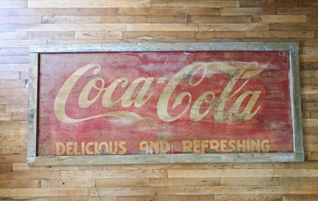 VINTAGE COCA-COLA SIGN / Coke sign $275.00 - PicClick