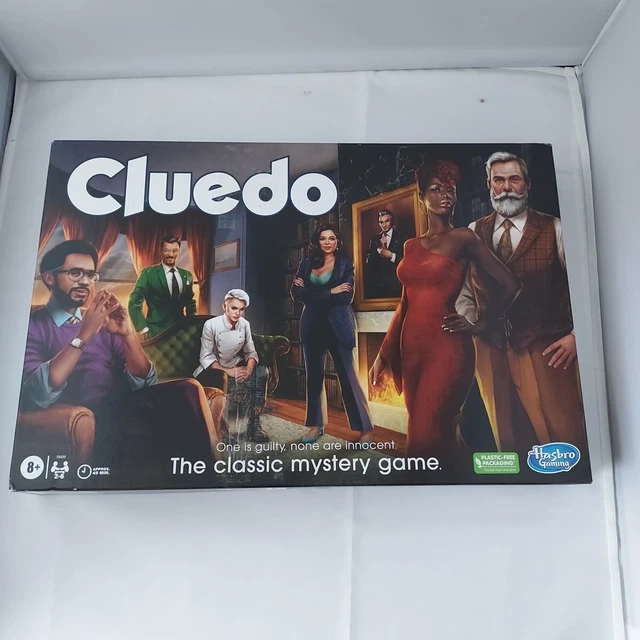 HASBRO GAMING CLUEDO Board Game Reimagined CANDLESTICK CARD MISSING £7. ...
