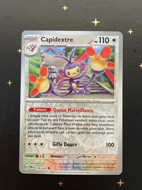 CARTE POKÉMON REVERSE Capidextre VF NEUF EUR 0,70 - PicClick FR