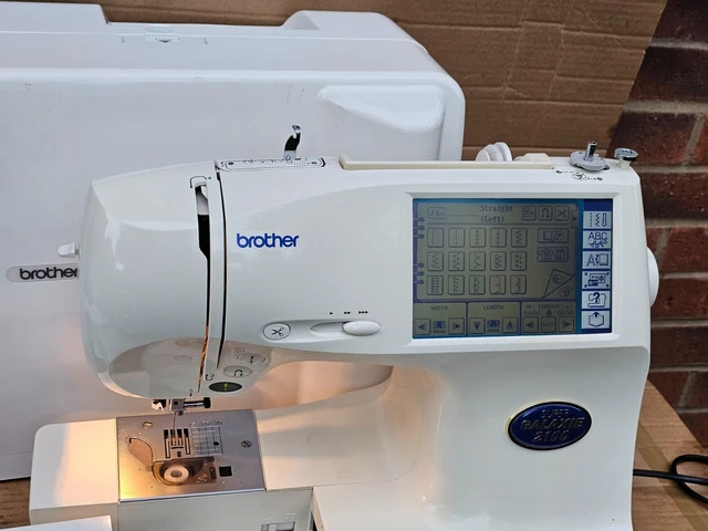 BROTHER SUPER GALAXIE 2100 Embroidery Sewing Machine with Case £495.00 ...