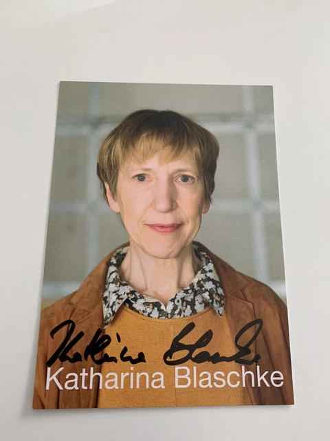 AUTOGRAMMKARTE VON KATHARINA Blaschke ” SOKO Wismar 2024 “ NEU & ZDF ...