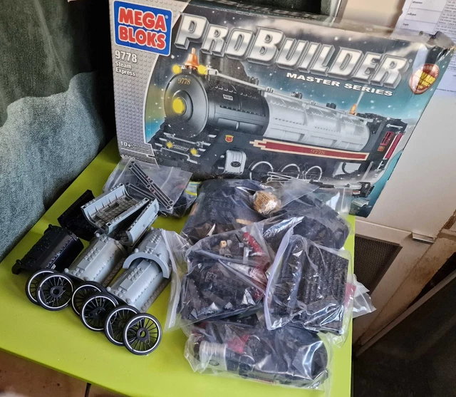 MEGA BLOKS PROBUILDER 9778 Steam Express - Locomotive EUR 12,00 ...