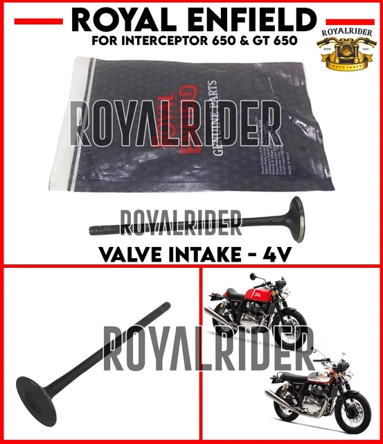 ROYAL ENFIELD VALVE INTAKE - 4V For Interceptor 650 & GT 650 - Express ...