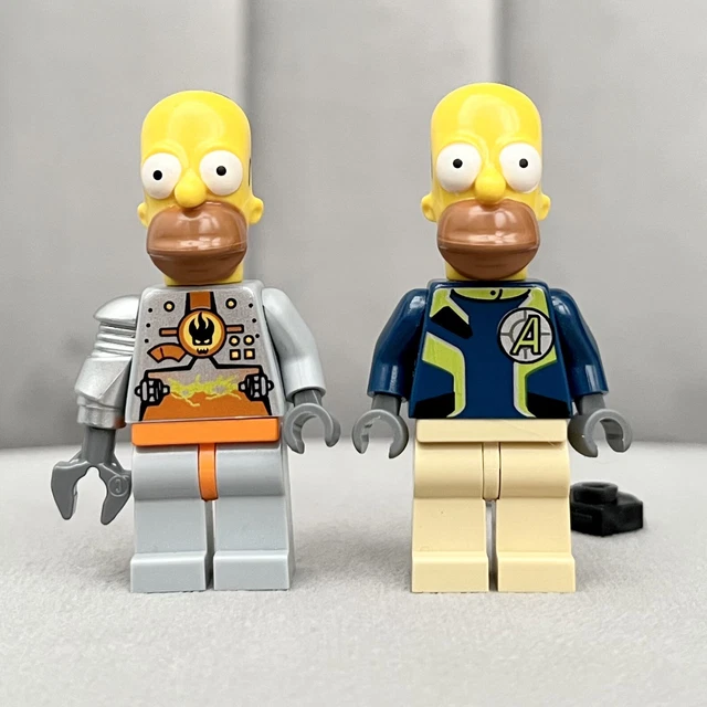 GENUINE LEGO THE Simpsons Homer CUSTOM Mini Figure Bundle Set £11.99 ...