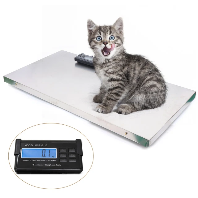 DIGITAL LIVESTOCK VET Scale 300KG LCD Display Scale For Large Pet ...