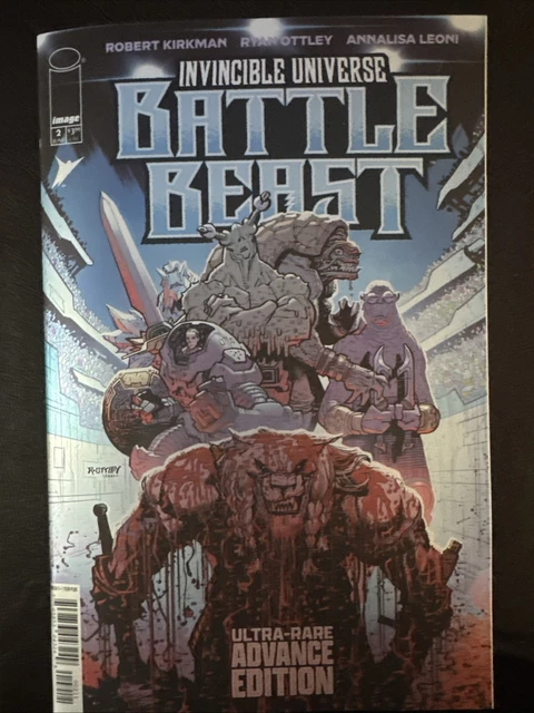 INVINCIBLE BATTLE BEAST Universe Ultra Rare #2 Foil Advanced Edition £ ...