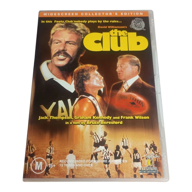 THE CLUB DVD David Williamson Collector's Edition Jack Thompson Region ...