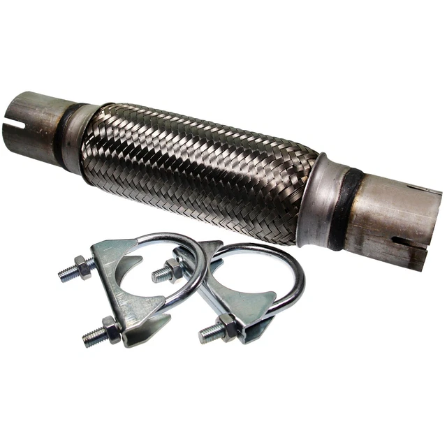 FLEXROHR AUSPUFF HOSENROHR Vorderrohr ohne Schweißen Flex Rohr 45 51 ... FLEXROHR AUSPUFF HOSENROHR Vorderrohr ohne Schweißen Flex Rohr 45 51 ...