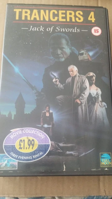 TRANCERS 4: JACK Of Swords (1994 SCI-FI FANTASY FILM) RARE BIG BOX VHS ...
