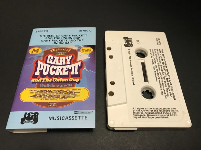GARY PUCKETT THE Best Of Gary Puckett And The Union Gap Australian Cassette Tape EUR 8,55 ...