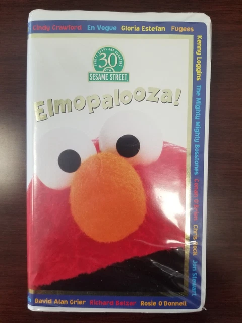 SESAME STREET ELMOPALOOZA VHS 1998 (Clamshell) £6.61 - PicClick UK