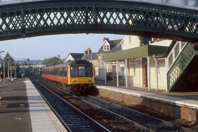 BRITISH RAIL CLASS 107 DMU 107445 Dunblane Rail Photo £2.70 - PicClick UK