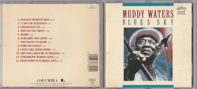 MUDDY WATERS CD Collection Of 3 Albums, Front & Back Inlays, Discs (No ...