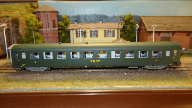 REE MODELES VB-107 B10 Myfi Sonderbemalung Grün 301, Logo SNCF Prototyp ...