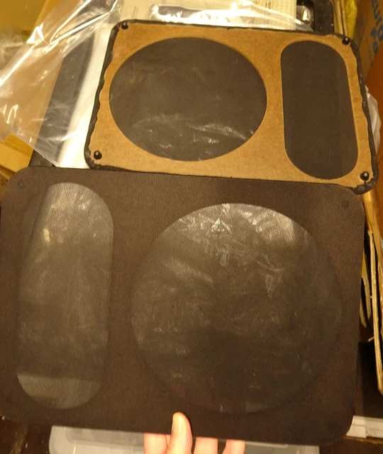 SHAHINIAN SPEAKERS ARC covers grills cloth mesh loudspeaker pair £47.52 ...