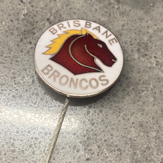 1990’S BRISBANE BRONCOS Rugby League Badge $29.99 - PicClick AU