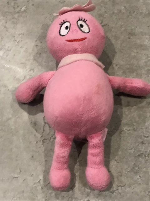 YO GABBA GABBA Foofa Talking Soft Toy - Good Condition *Rare ...