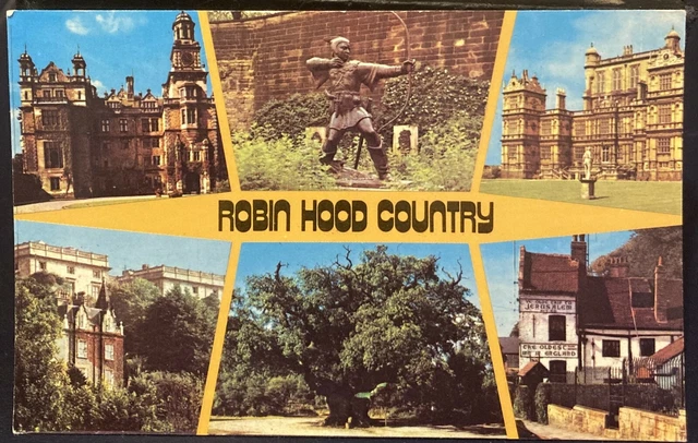 ENGLAND ROBIN HOOD Country Multi-view - Posted 1981 £2.99 - PicClick UK