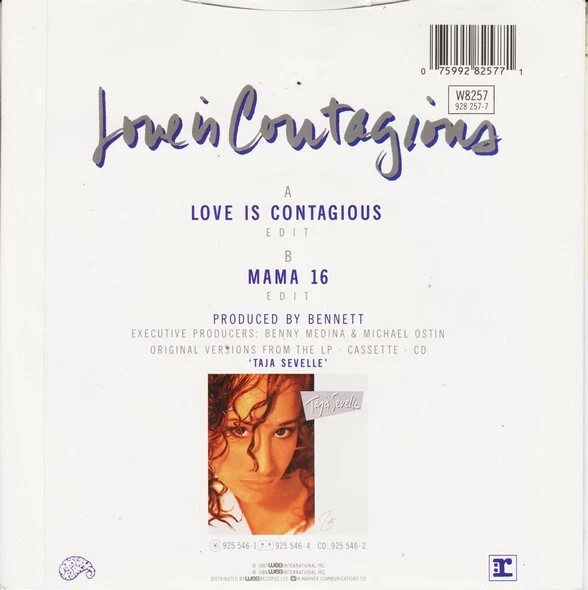 TAJA SEVELLE - Love Is Contagious (7", Single) EUR 11,93 - PicClick FR