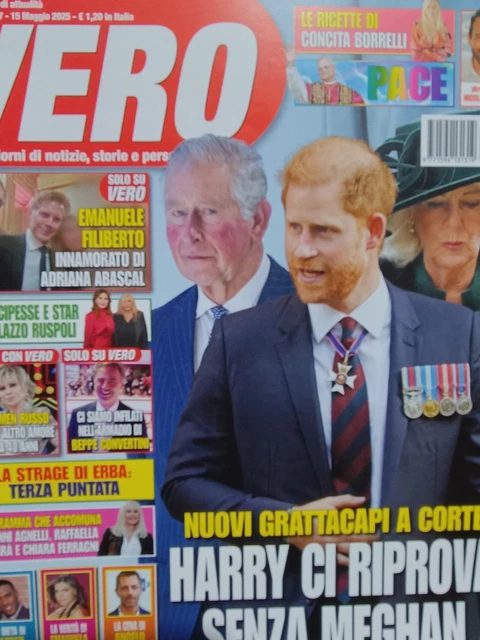 VERO 2025 7 Prince Harry,Beppe Convertini,Maria Laura De Vitis,Alfred ...