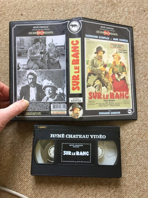CASSETTE VIDEO VHS CINEMA RENE CHATEAU SUR LE BANC raymond souplex jane sourza 1 EUR 4,00 ...