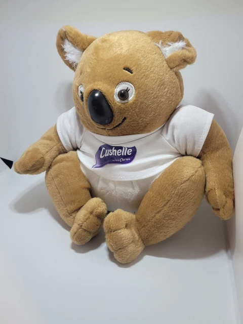 KENNY THE KOALA CUSHELLE formally CHARMIN PLUSH 10"SOFT TOY KOALA BEAR ...