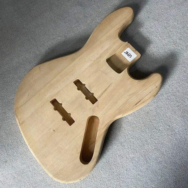 UNFINISHED BASSWOOD 4 String Bass Guitar Body For Jazz Bass $149.50 ...