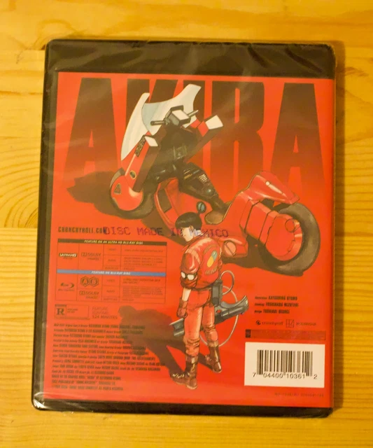 AKIRA 4K UHD Blu-ray FUNimation Katsuhiro Otomo Brand New $29.99 ...