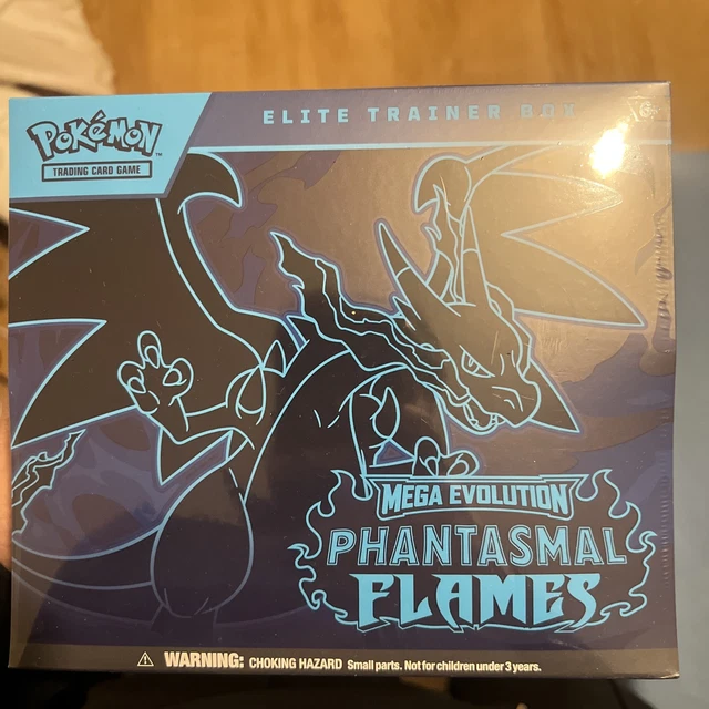 POKEMON TCG MEGA Evolutions ETB Phantasmal Flames New and Factory ...