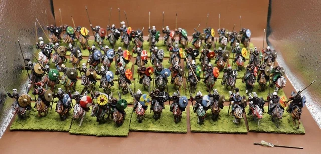 15MM 4TH - 6th Century Barbarian Heavy Cavalry Lance x 60 (MBD039) £89. ...