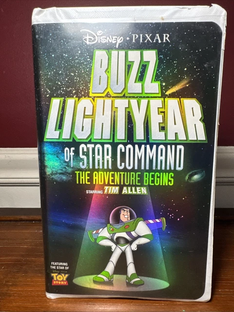 BUZZ LIGHTYEAR OF Star Command VHS Cassette Tape TESTED & WORKING £4.53 ...