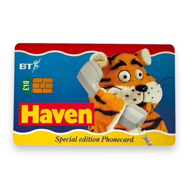 UK PHONE CARD - BT British Telecom “Haven” RARE VINTAGE 2000 Special ...