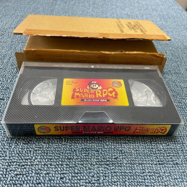 SUPER MARIO SHUEISHA Shukan Shonen Jump RPG VHS Promotional video £150. ...