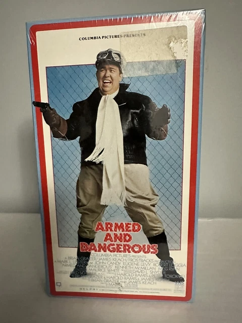 ARMED AND DANGEROUS VHS 1986 John Candy Cult Classic Comedy New ...