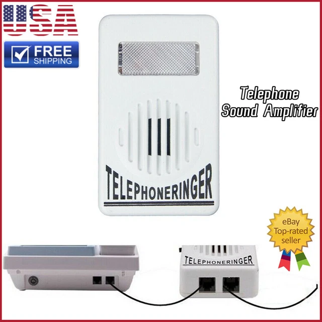 FOR THE ELDER Old Amplifier Landline Telephone Ring Phone Bell Extra ...