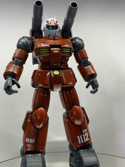 KIT RARE BANDAI MG 1/100 RX-77-2 Guncanon (Mobile Suit Gundam) de Jp ...